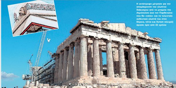 «Γδύνουν» τον Παρθενώνα - ΤΑ ΝΕΑ