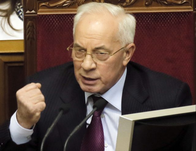 Δεκτή η παραίτηση του πρωθυπουργού της Ουκρανίας από τον Γιανουκόβιτς ...