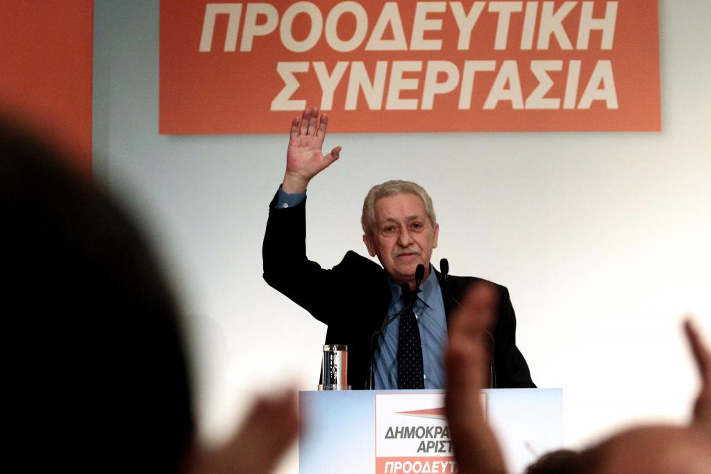 Κουβέλης στην παρουσίαση του «τρίτου πόλου»: «Δεν αξίζει στην Ελλάδα ...