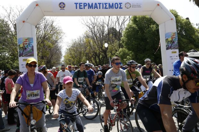 Ολοκληρώθηκε ο 22ος Ποδηλατικός Γύρος της Αθήνας - ΤΑ ΝΕΑ