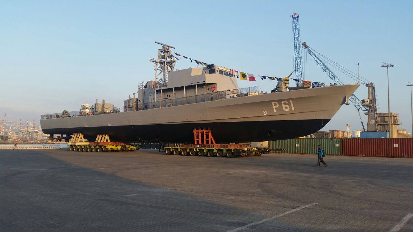 Israeli-made P61 offshore patrol vessel acquired by Cyprus to patrol ...