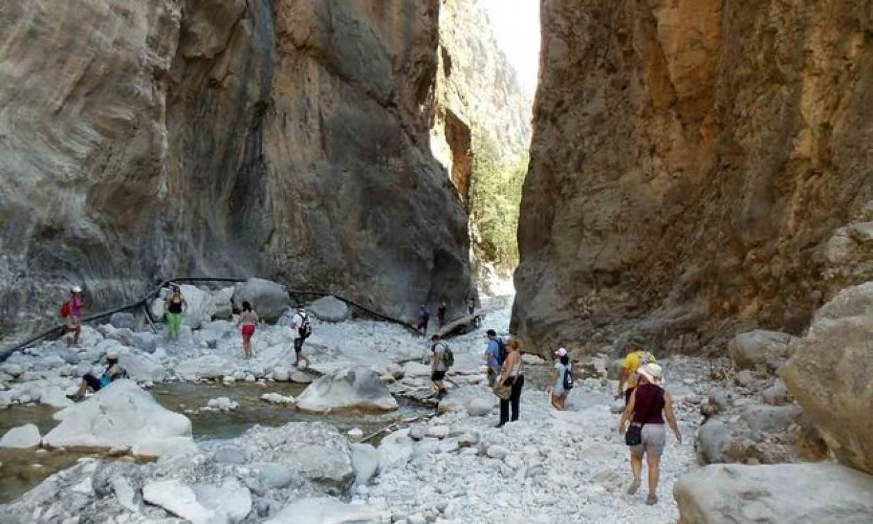 Σήμα κινδύνου για το φαράγγι της Σαμαριάς - Κινδυνεύει να γίνει νέο ...