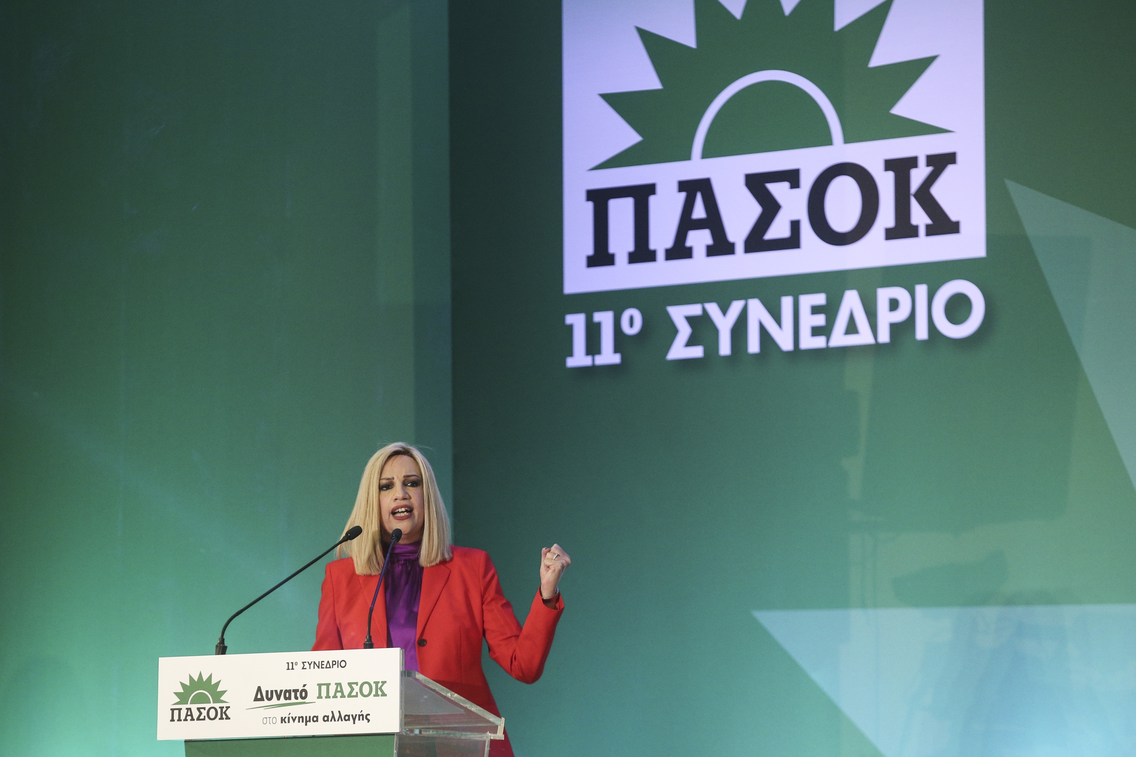 Συνέδριο ΠΑΣΟΚ : Η Γεννηματά πρόεδρος ως το 2021- Τι περιμένουν ...