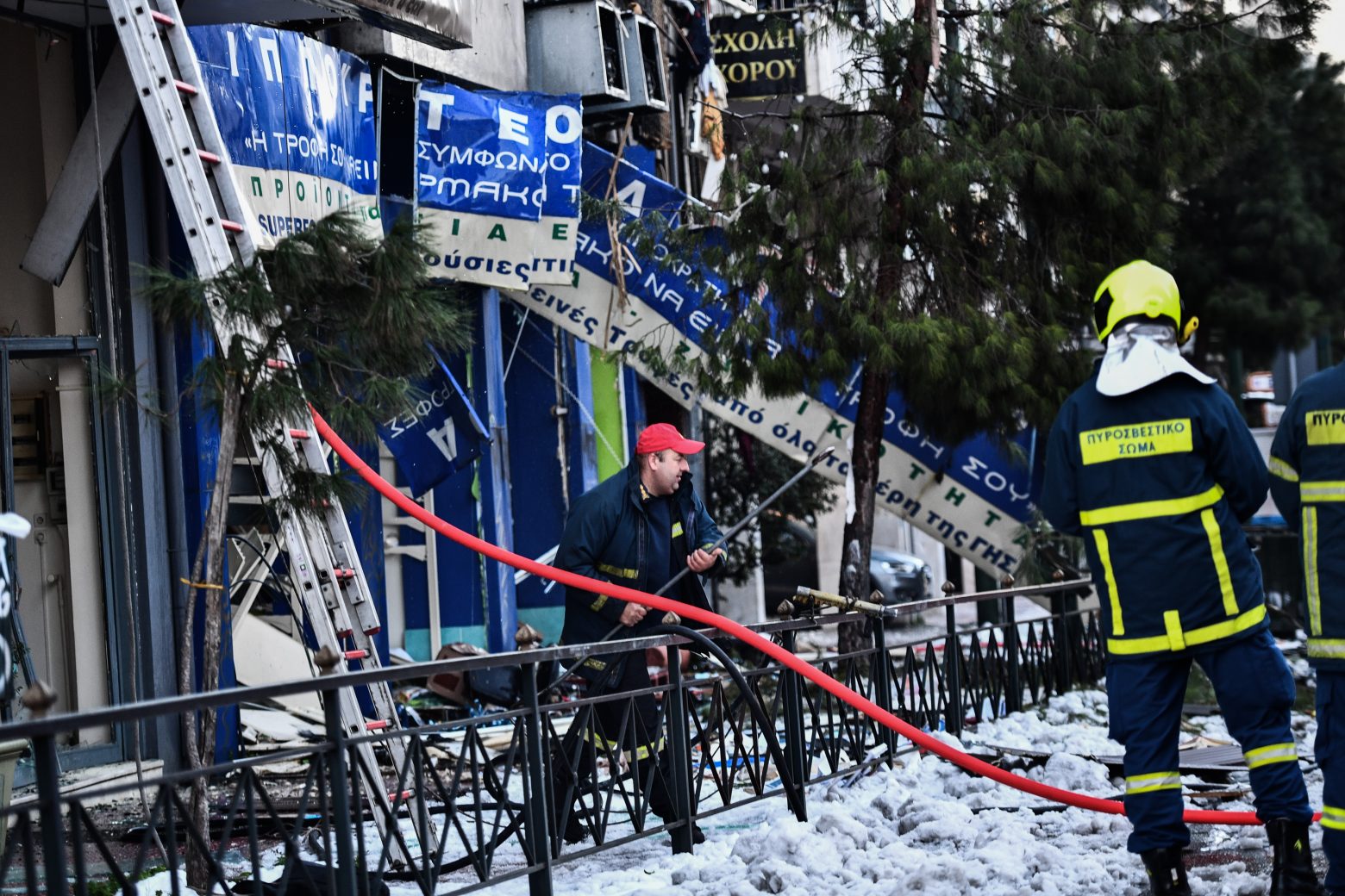 Εκρηξη στη Συγγρού: Βομβαρδισμένο τοπίο και μεγάλες καταστροφές στην ...