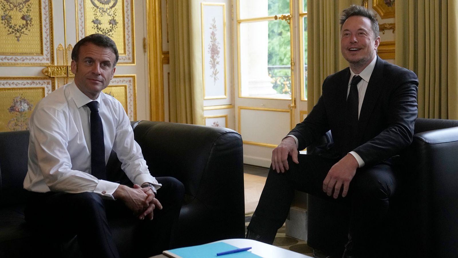 Ο Μακρόν θα συναντήσει τον Έλον Μασκ την Παρασκευή - ΤΑ ΝΕΑ