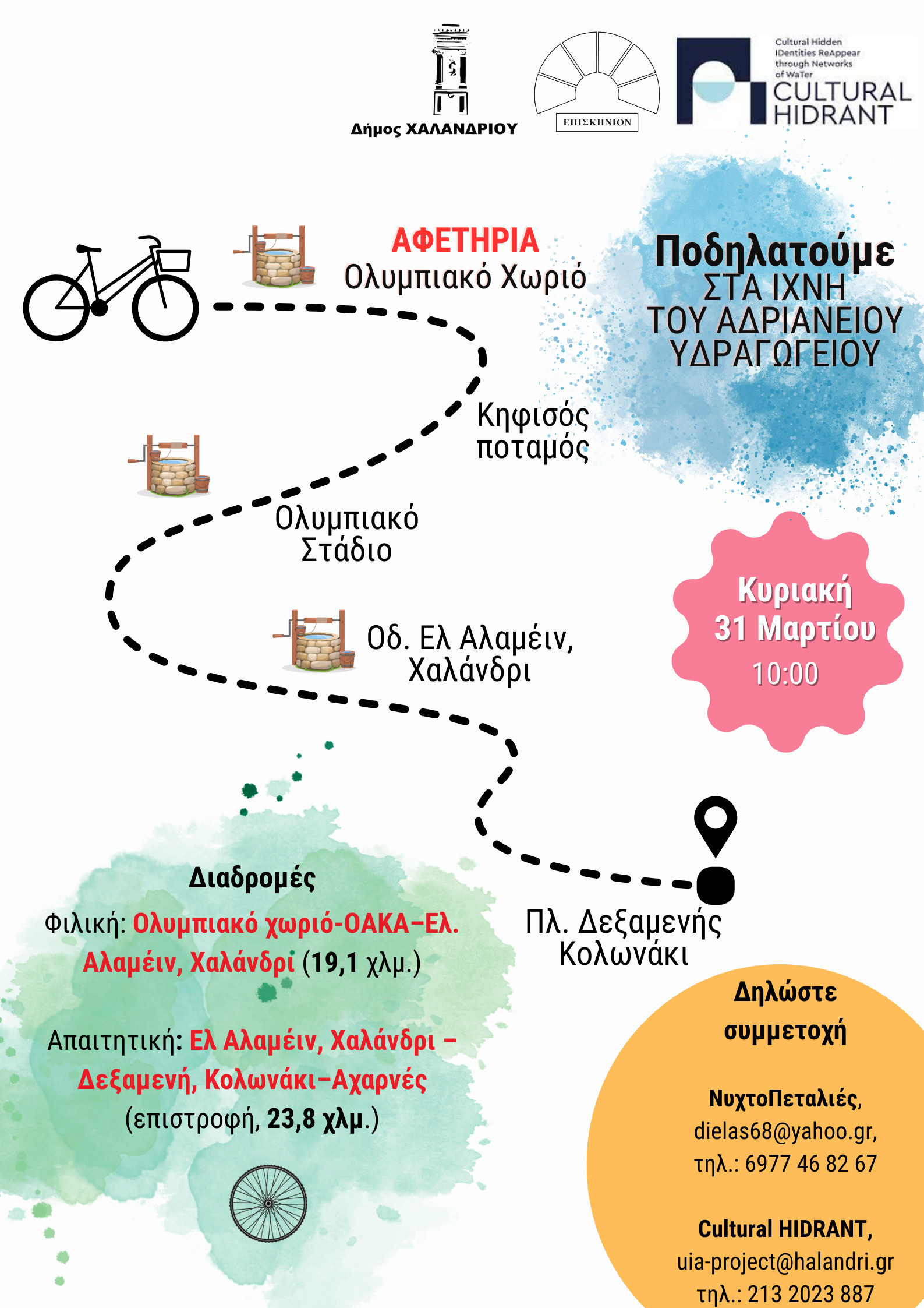 «Ποδηλάτες του νερού» - Μεγάλος ποδηλατικός γύρος στα ίχνη του ...