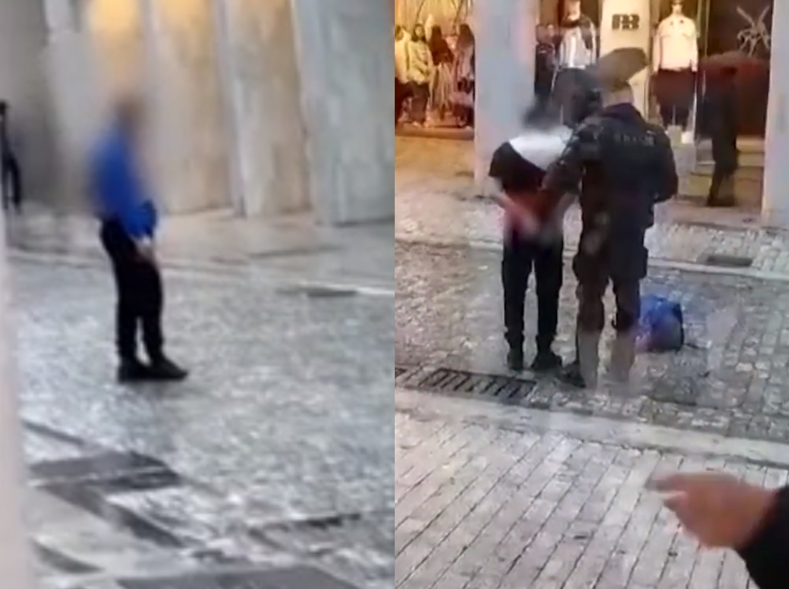 Βίντεο με τον δράστη λίγο μετά την επίθεση με μαχαίρι στην Ερμού: Καρέ ...