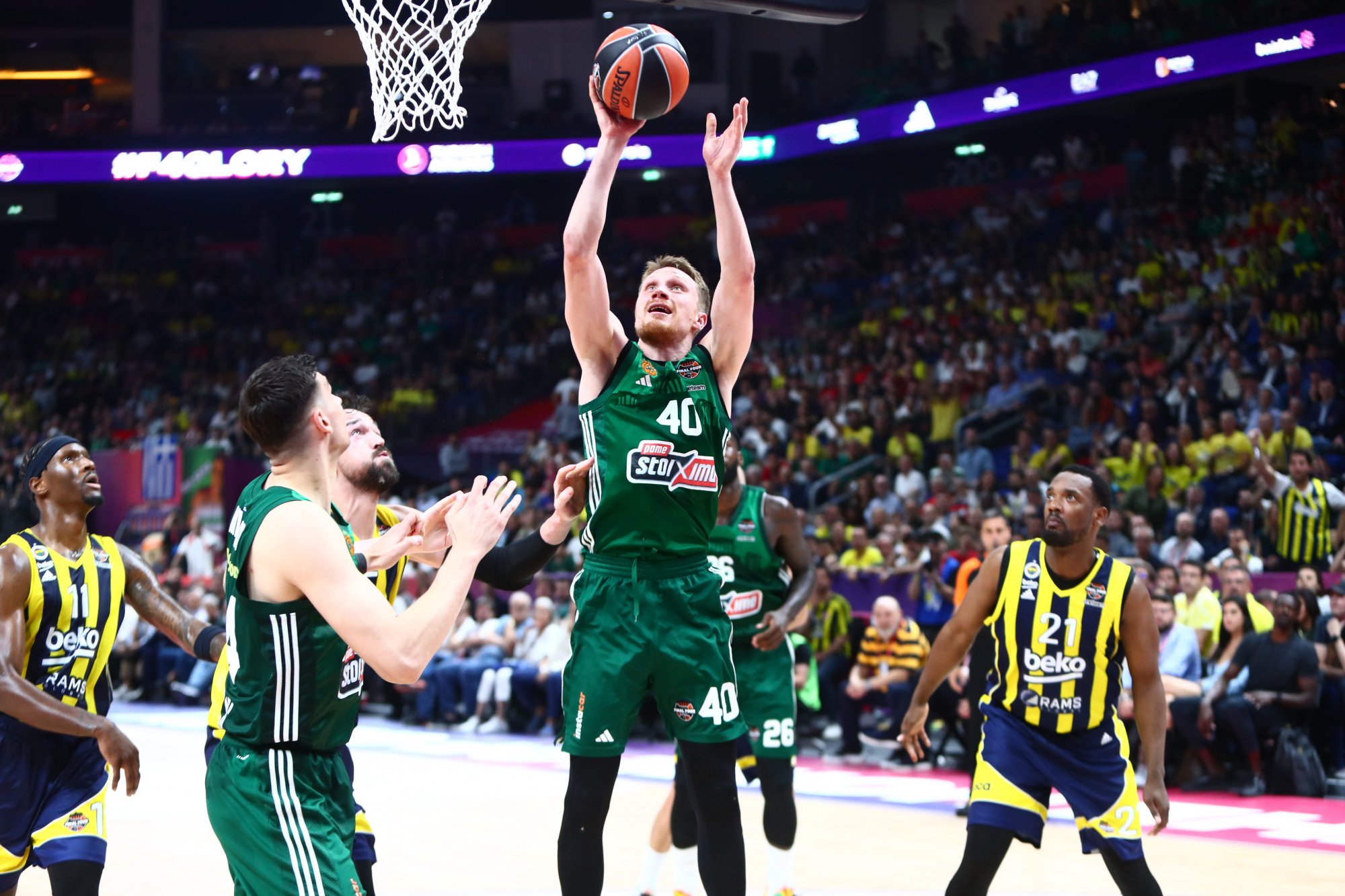 Παναθηναϊκός – Φενερμπαχτσέ 73-57: Την «έπνιξε» και έφυγε για τελικό ...