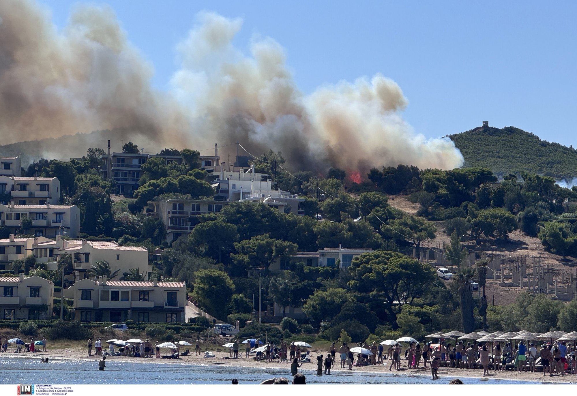 Φωτιά στο Λαύριο: Χωρίς ενεργό μέτωπο – Αντιμετωπίστηκε μέσα σε 30 ...