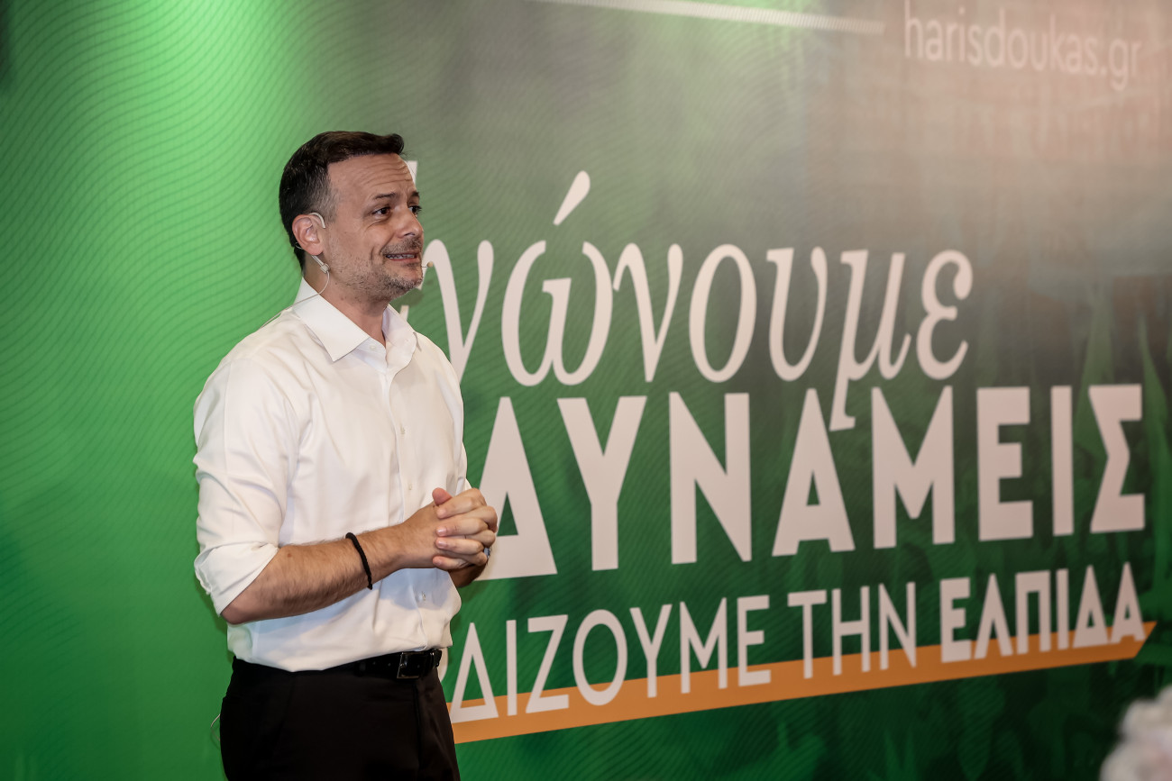 Χάρης Δούκας: Οι ελληνες ενωμένοι μπορούμε να καταφέρουμε τα πάντα - ΤΑ ΝΕΑ