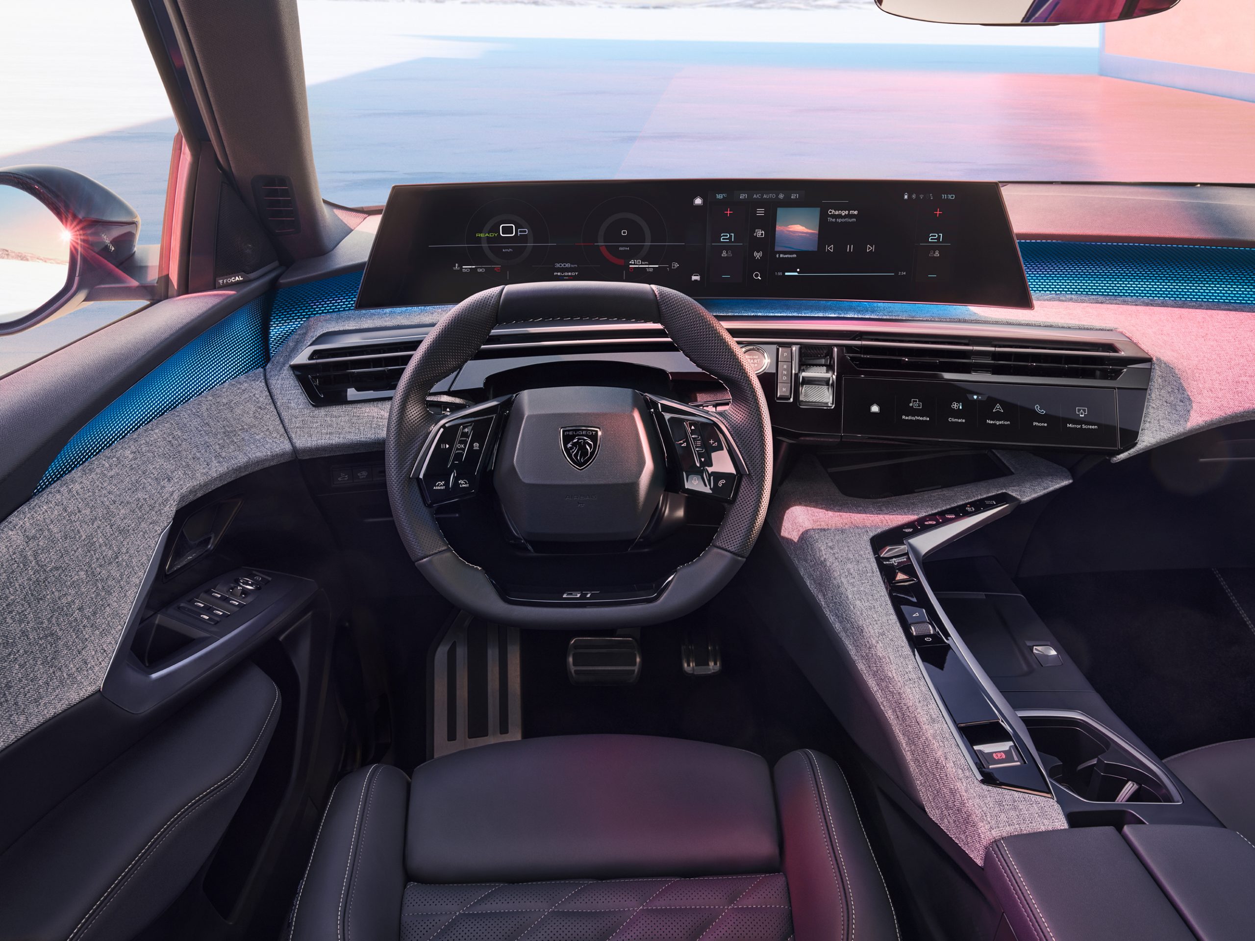 Το νέο Panoramic i-Cockpit® στον βασικό εξοπλισμό όλων των εκδόσεων του ...