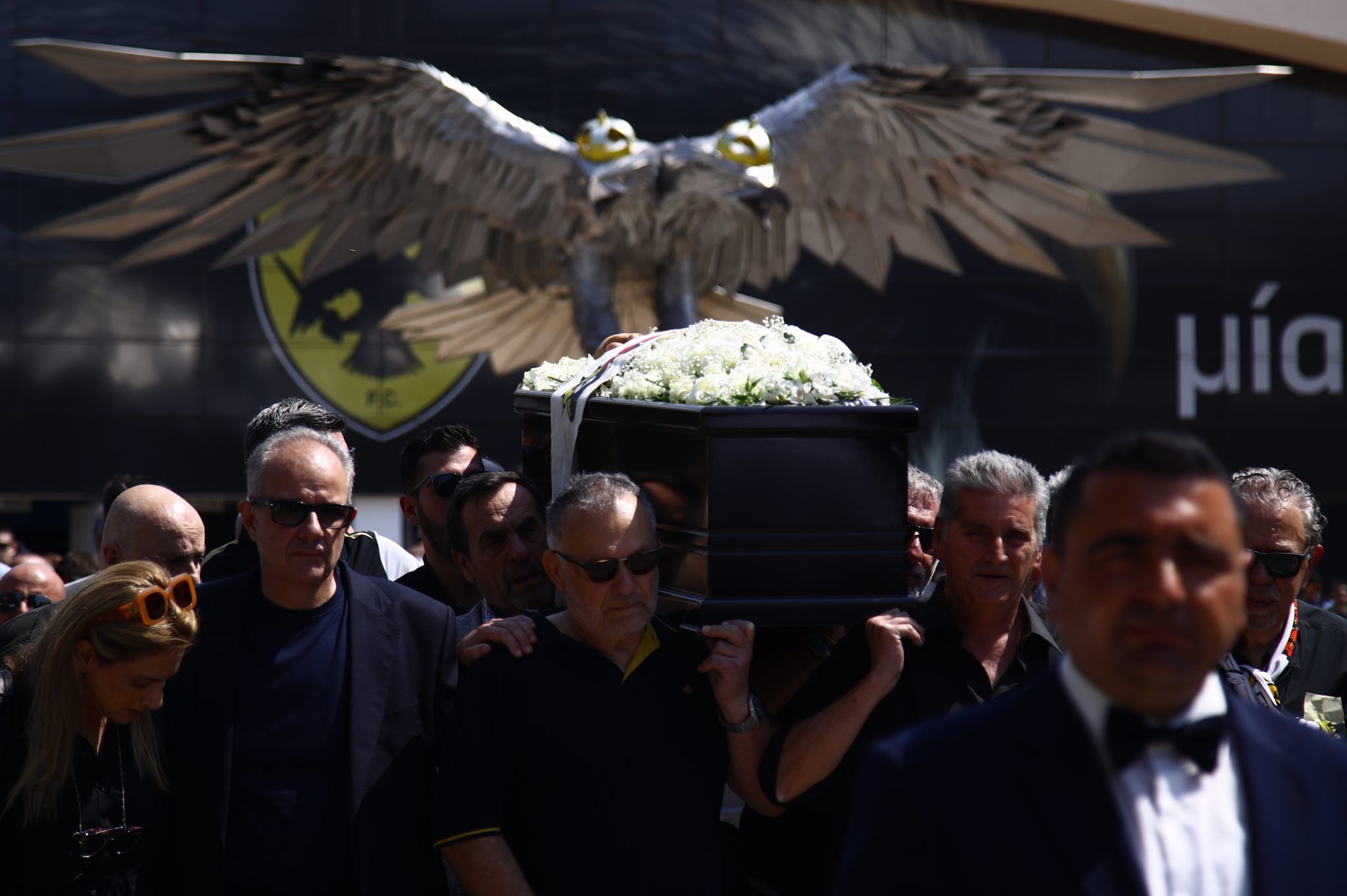 ΑΕΚ: Το τελευταίο αντίο στον Δημήτρη Χατζηχρήστο (pics) - ΤΑ ΝΕΑ