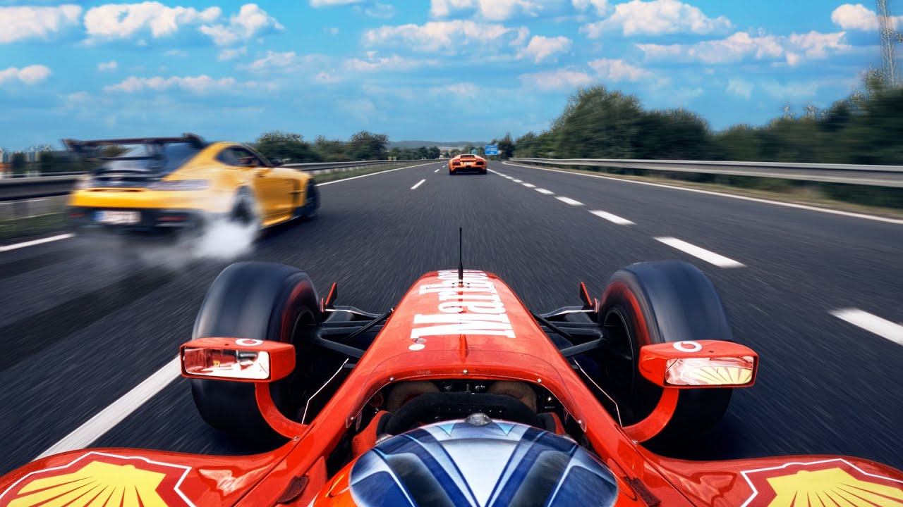 Μονοθέσιο της Formula1 έκοβε βόλτες σε αυτοκινητόδρομο - ΤΑ ΝΕΑ